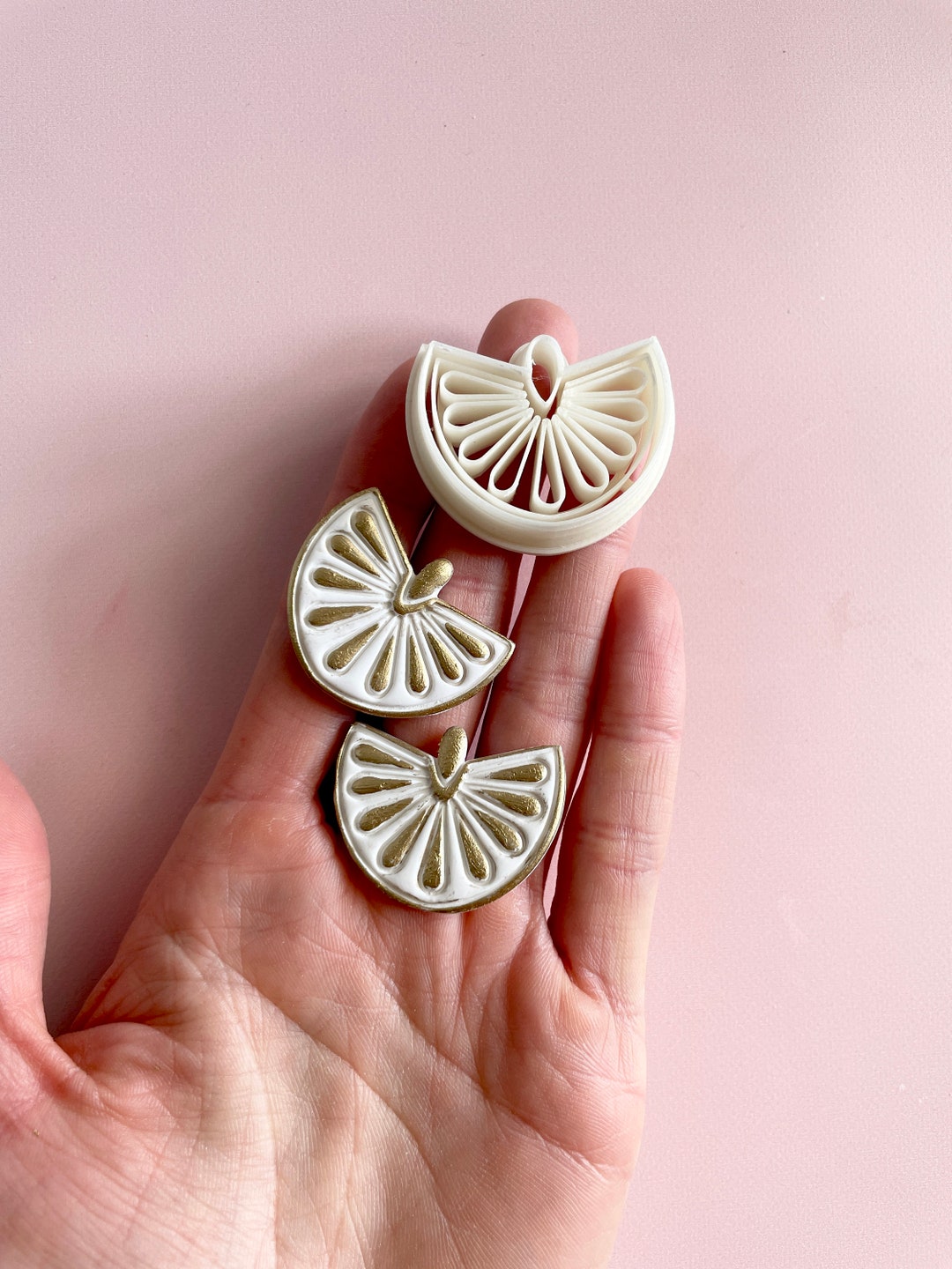 Polymer Clay Shape Cutter | Art Deco Clay Cutter | Embossing Clay ...