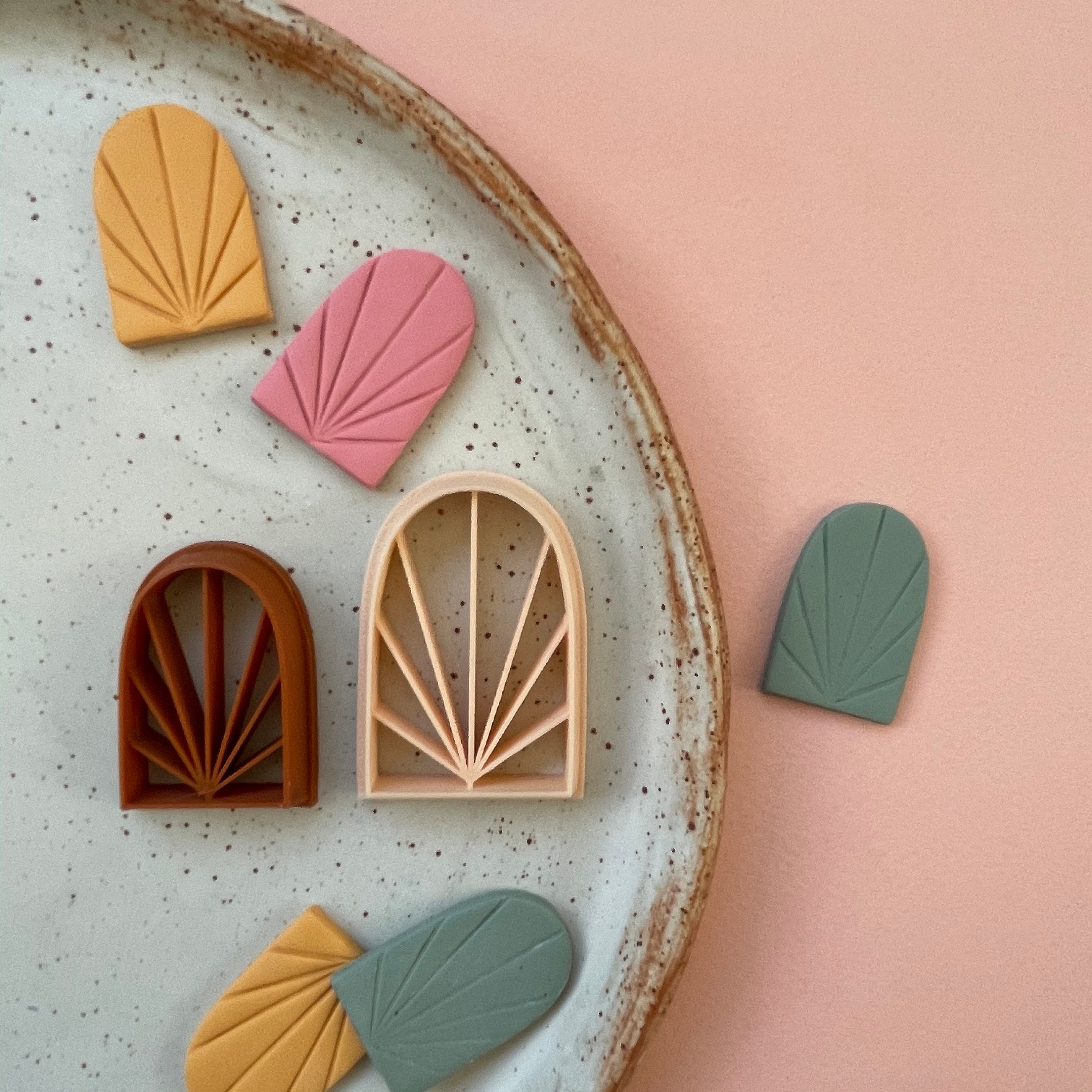 Polymer Clay Shape Cutter Embossing Cutters Stamp - Etsy Australia