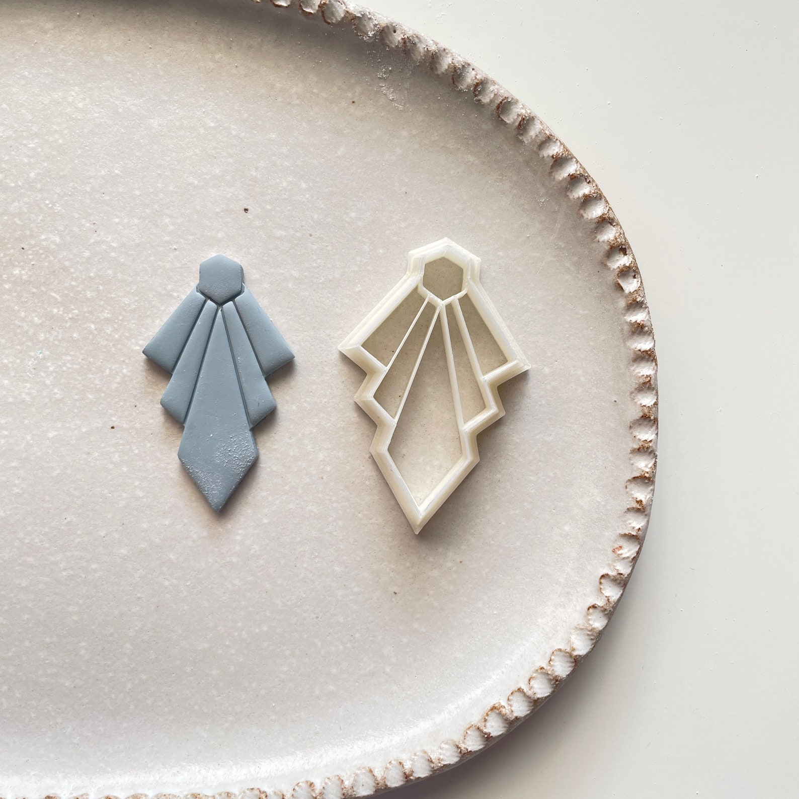 Polymer Clay Shape Cutters Art Deco Embossing Cutters - Etsy