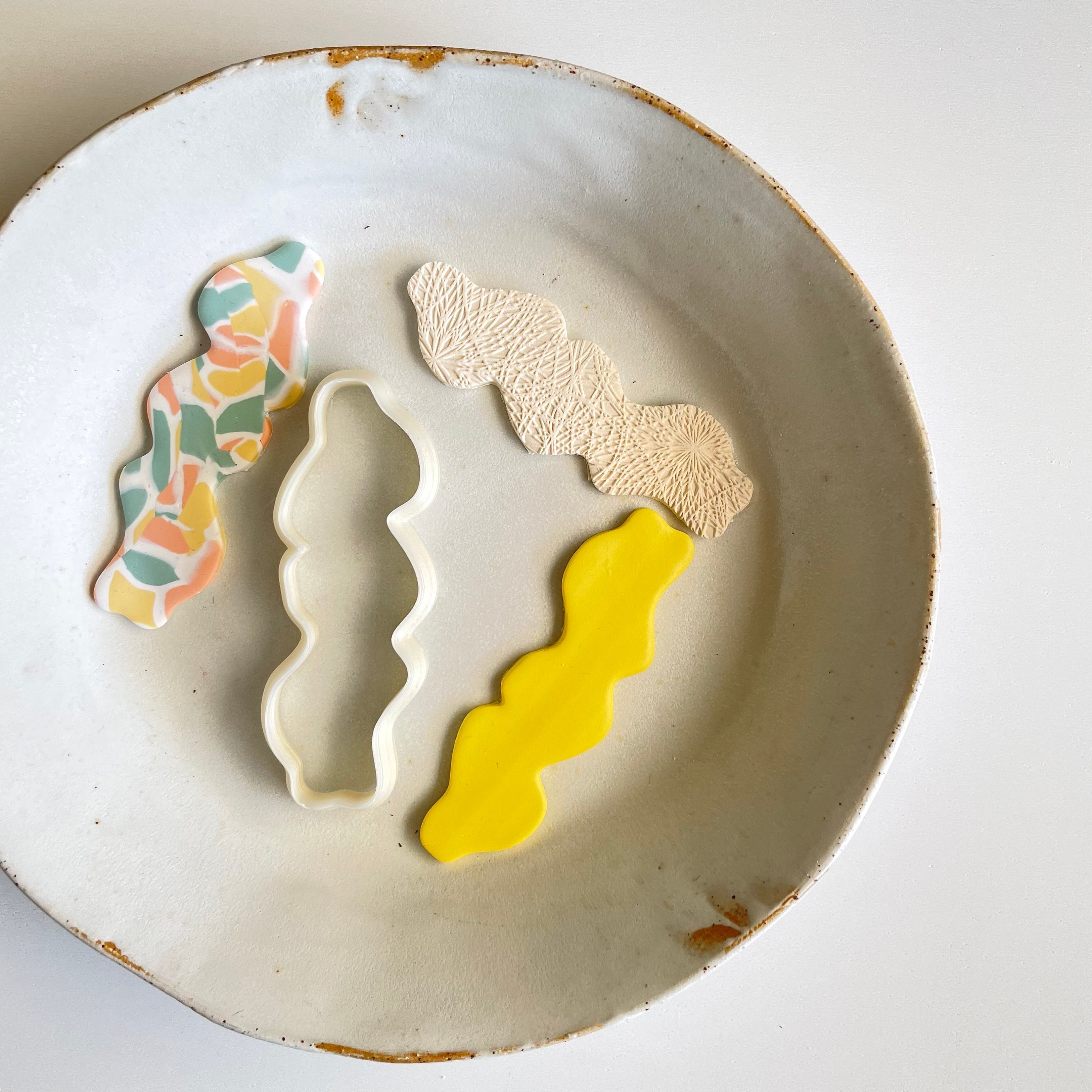 Large Shape Cutter Barrette Hair Clip BUNDLE | Polymer Clay Mould ...