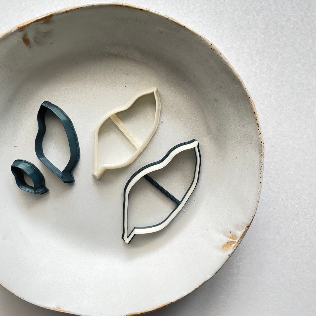 Clay Cutter | Polymer Clay Leaf Shape Cutter | Clay Tools | Earring ...