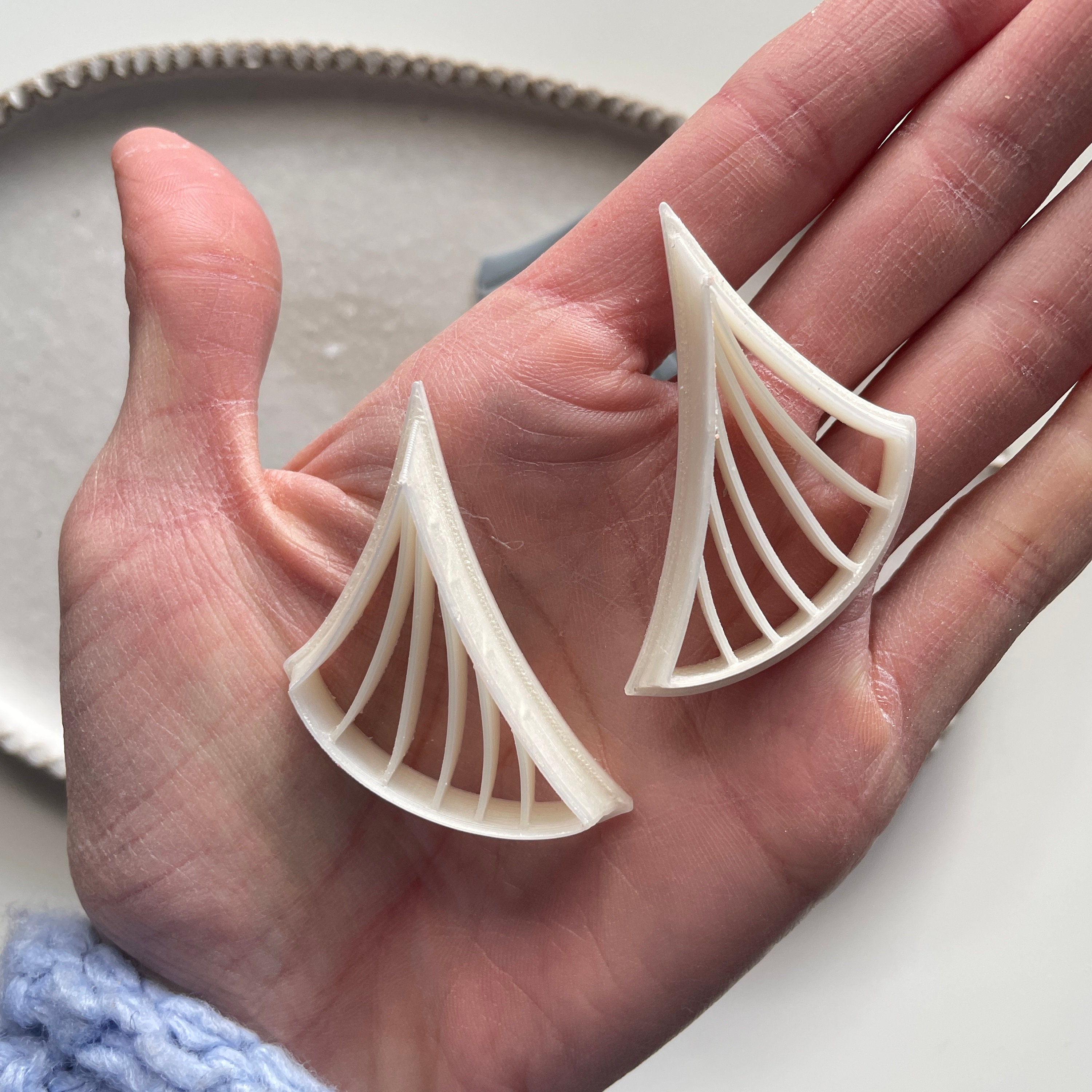 Polymer Clay Shape Cutter Set | Embossing Cutter | Art Deco Cutter ...