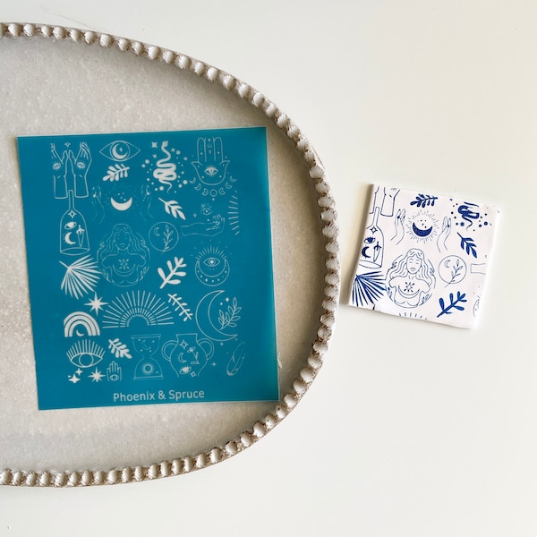 Silk Screen for Polymer Clay - Etsy