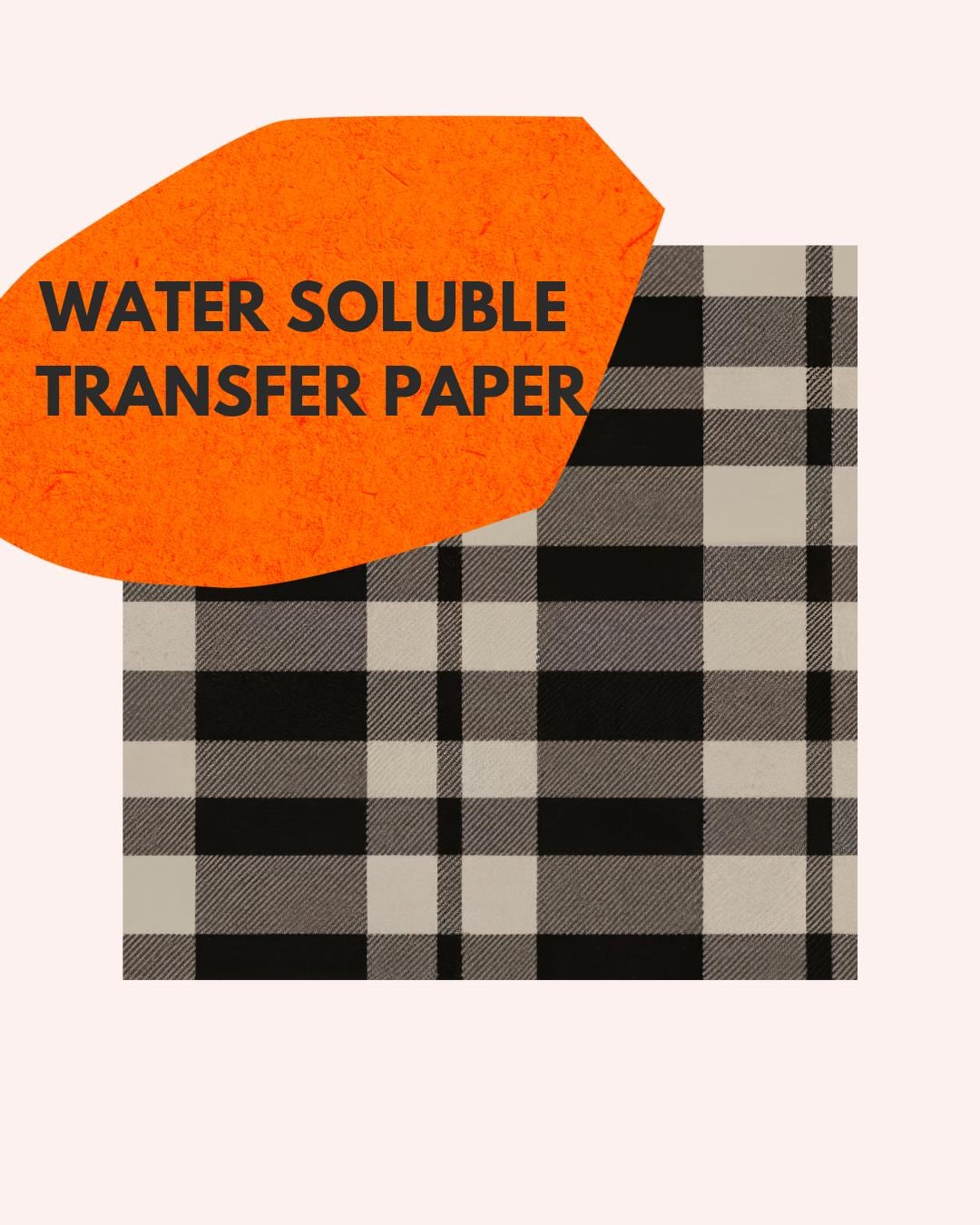 Water Soluble Transfer Paper for Polymer Clay | Tartan Image Transfer ...