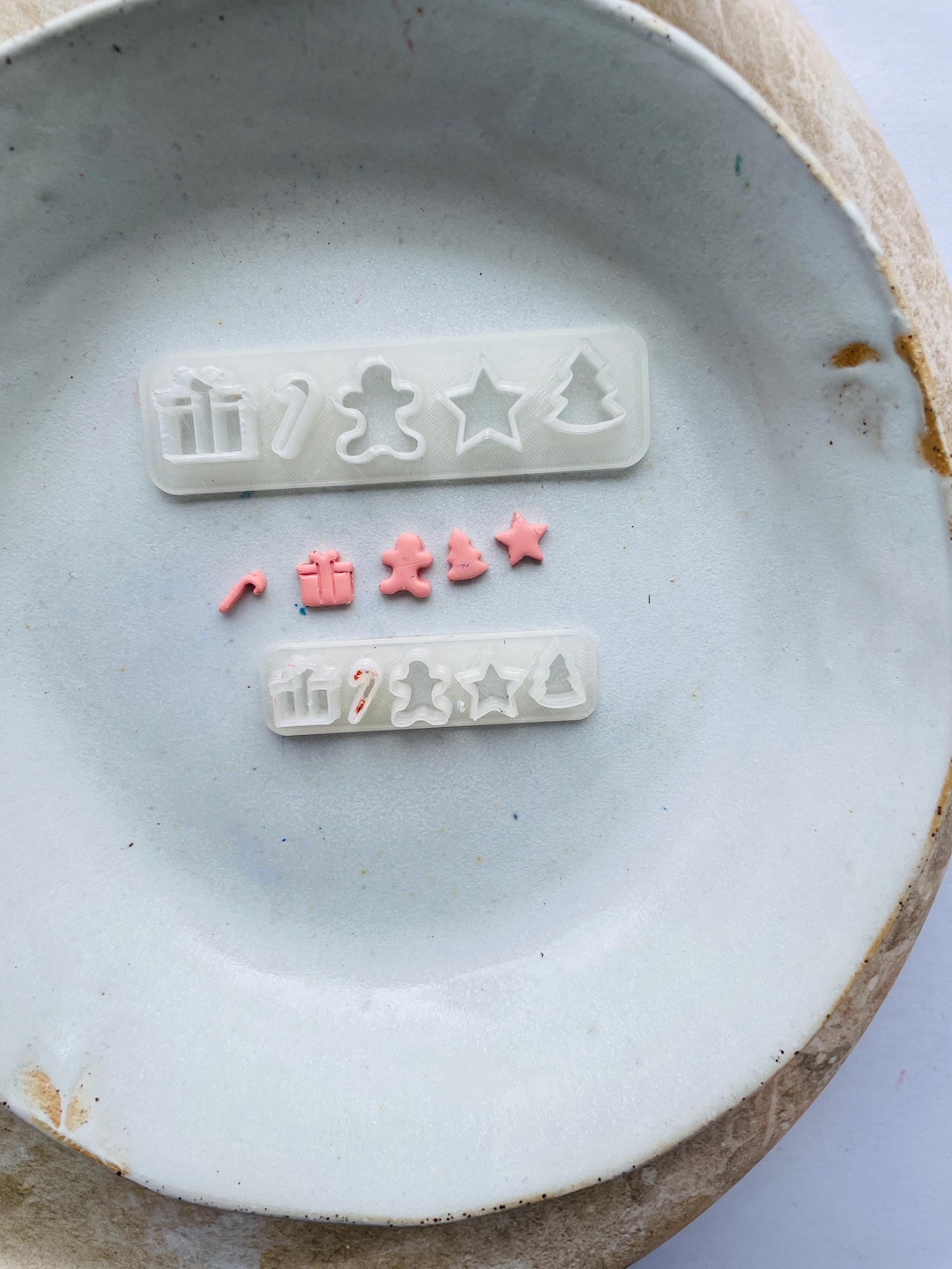 Clay Cutter | Christmas Micro Shape Cutters Set for Polymer Clay and ...