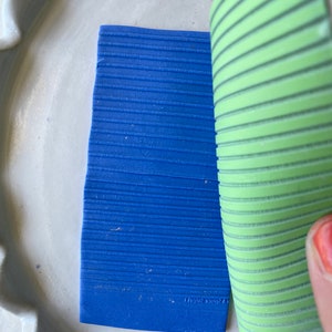 Clay Texture Mat | Stripes Texture for Polymer Clay Metal Clay Ceramic ...