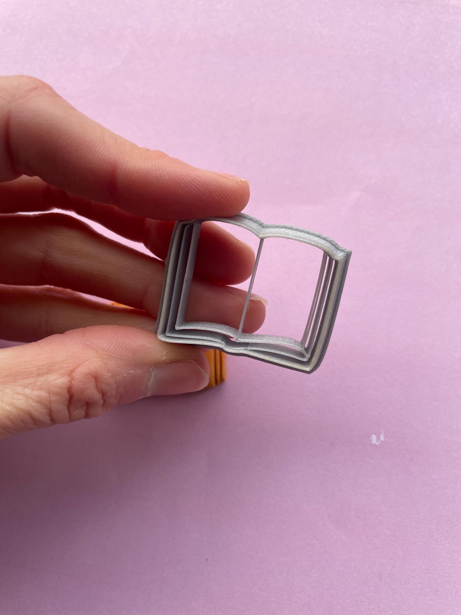 Clay Cutter | Open Book Shape Cutter for Polymer Clay and Ceramics ...