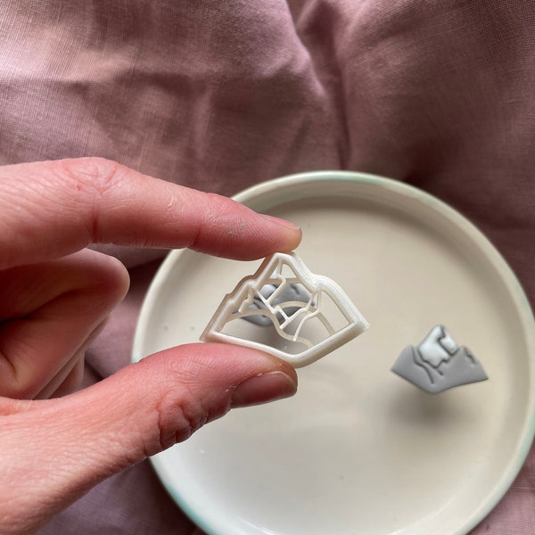 Mountain Cut Out - Etsy