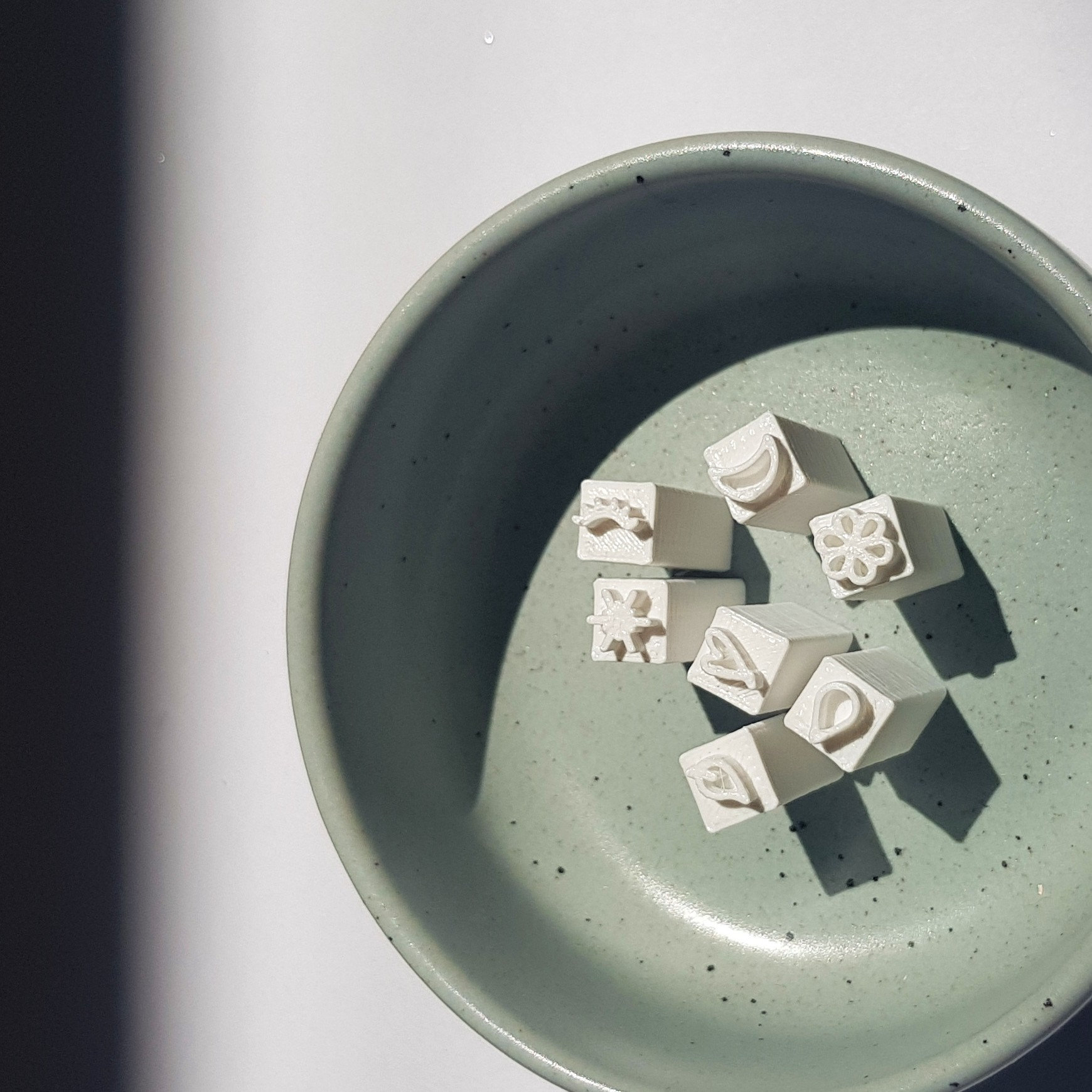 Polymer clay mini stamps slab texture tools clay supplies | Etsy