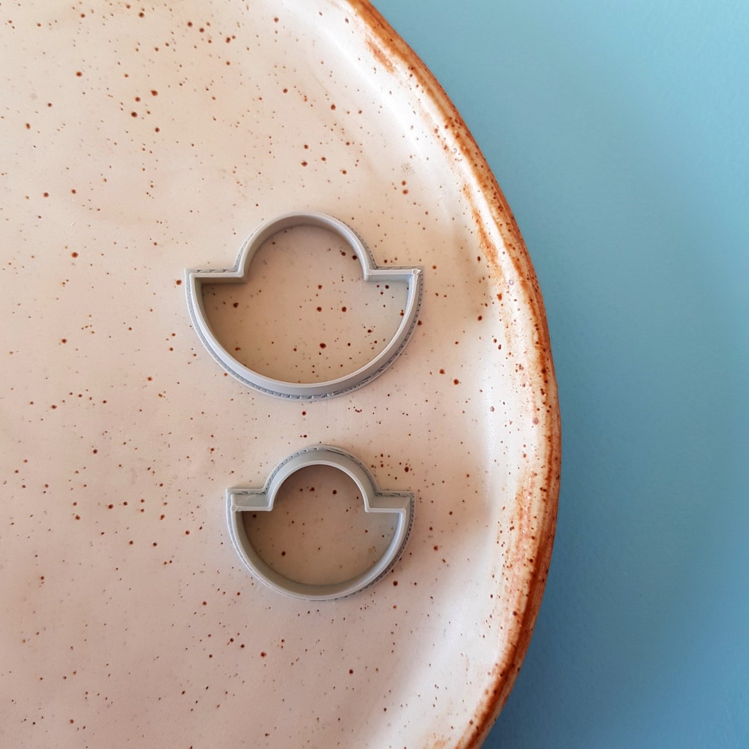 Shape Cutter | Fan Polymer Clay Tools | Clay Supplies | Earring Cutter ...