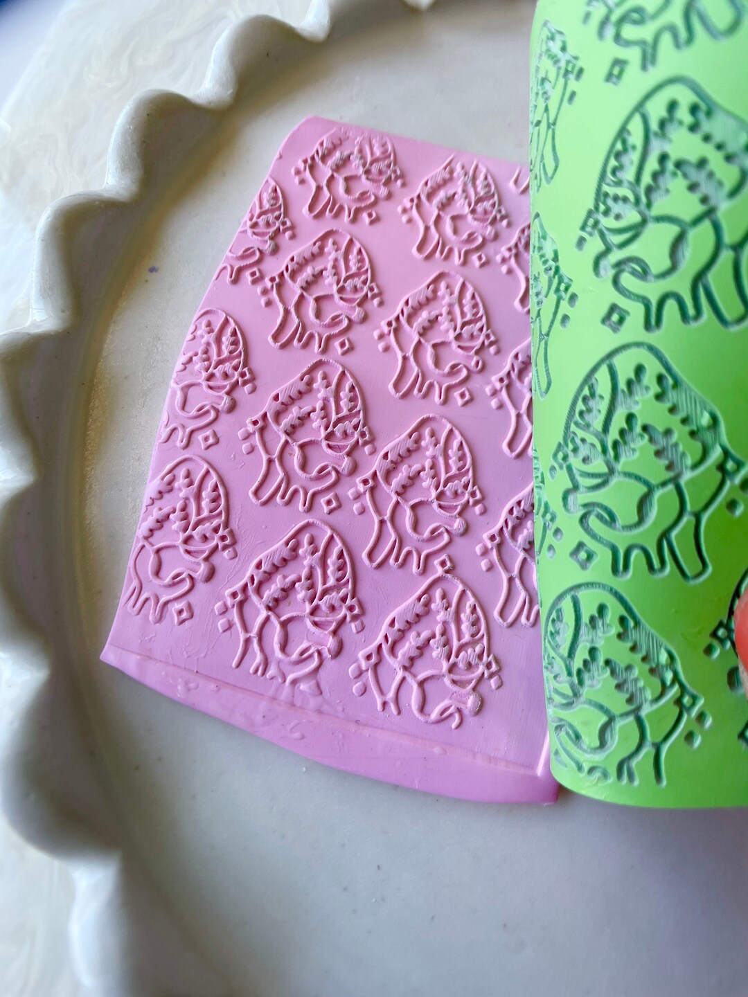 Clay Texture Mat | Anatomical Heart Texture for Polymer Clay Metal Clay ...