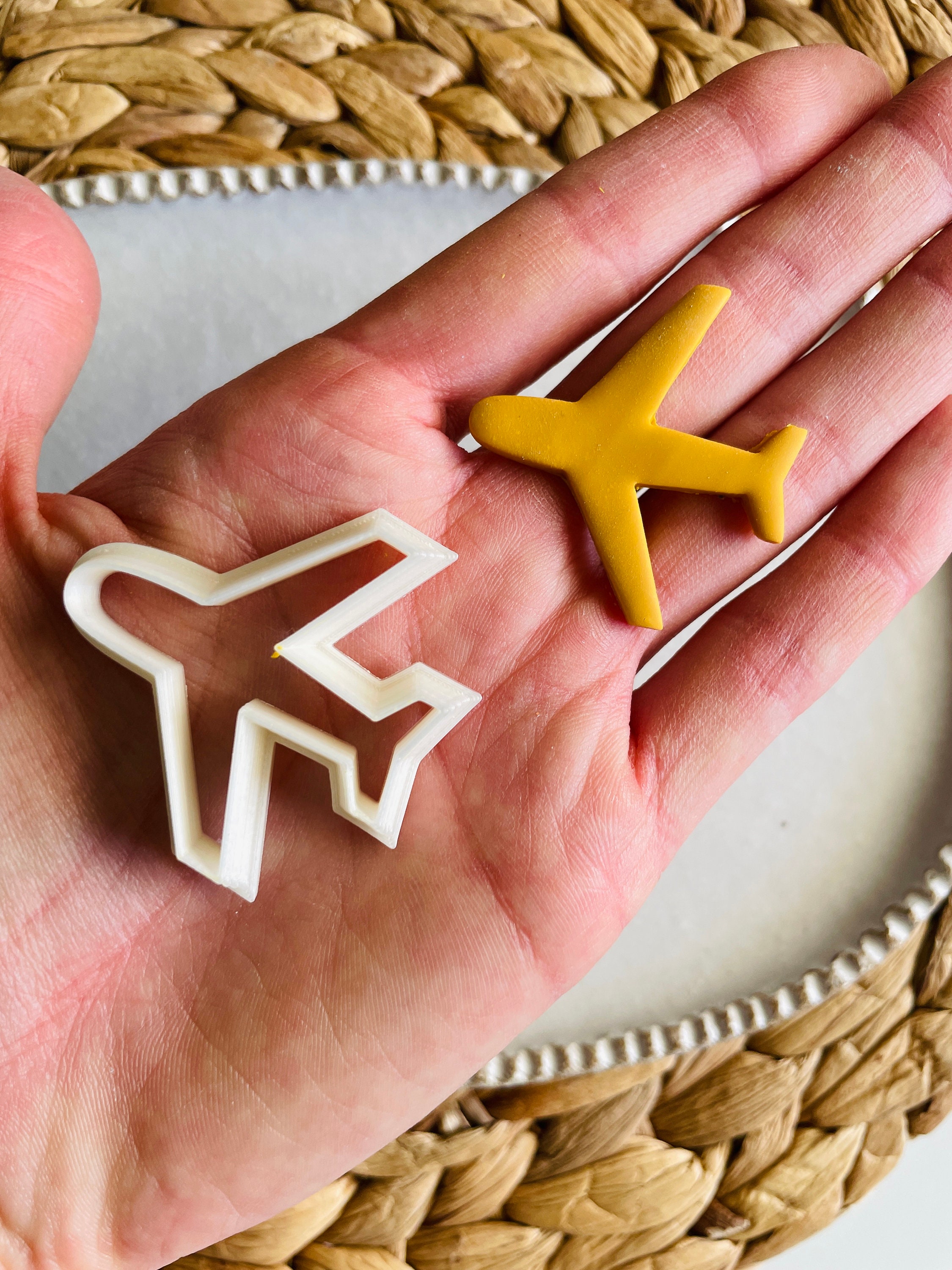 Polymer Clay Shape Cutter | Airplane Plane Travel Cookie Cutter | 3d ...