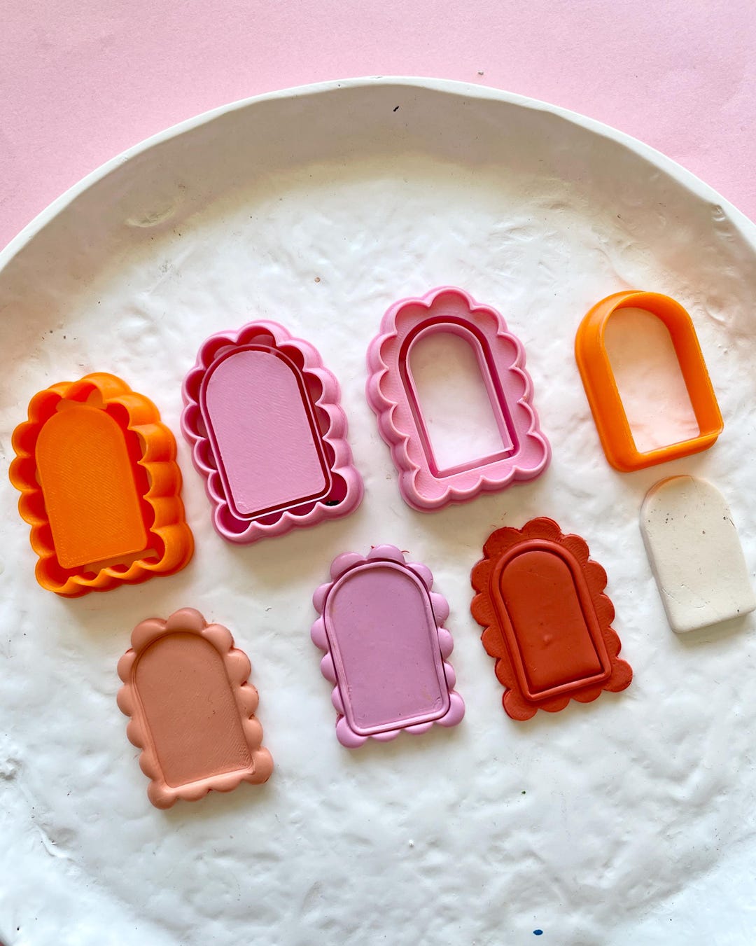 Clay Cutter | Scalloped Arch Shape Cutters for Polymer Clay, Ceramics ...