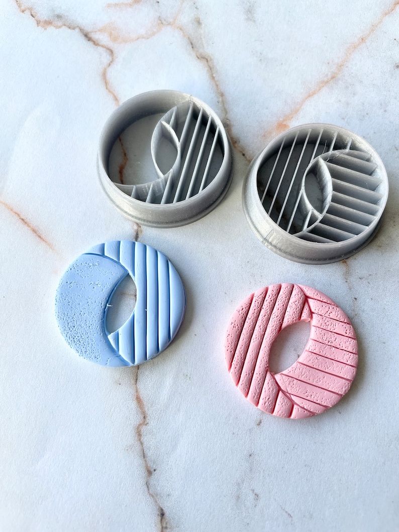 Clay Cutter | Art Deco Shape Cutters Set for Polymer Clay and Ceramics ...