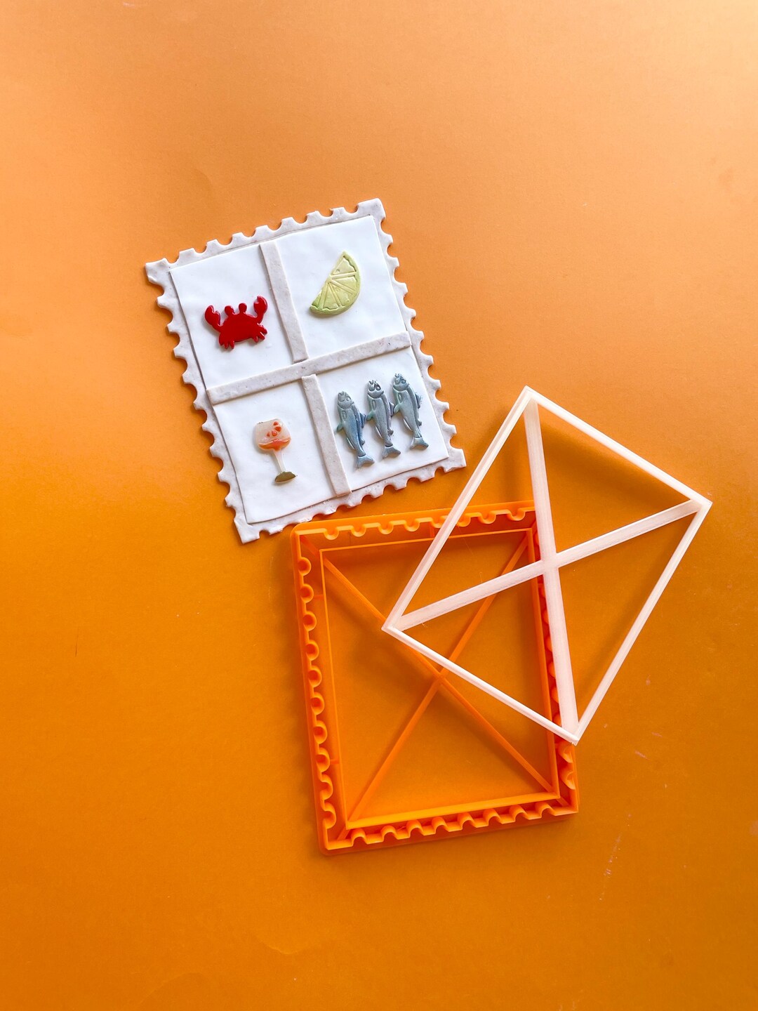 Large Clay Cutter | Postage Stamp Shape Cutter for Door Signs ...