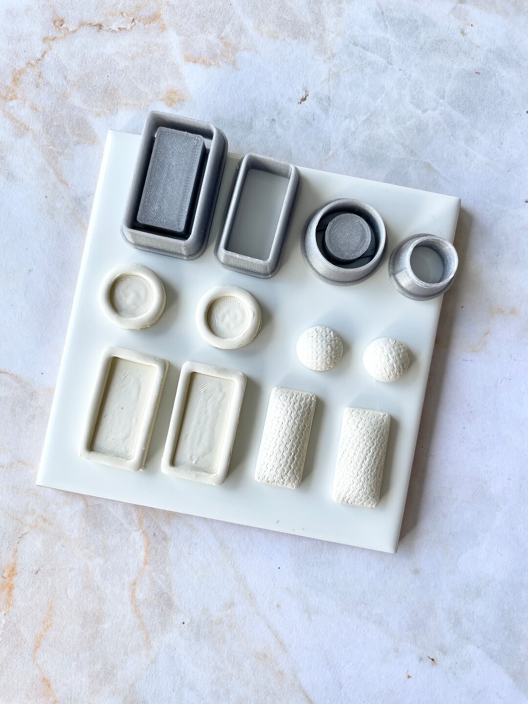Clay Cutters | Bezel Shape Cutter Set for Polymer Clay and Ceramics ...