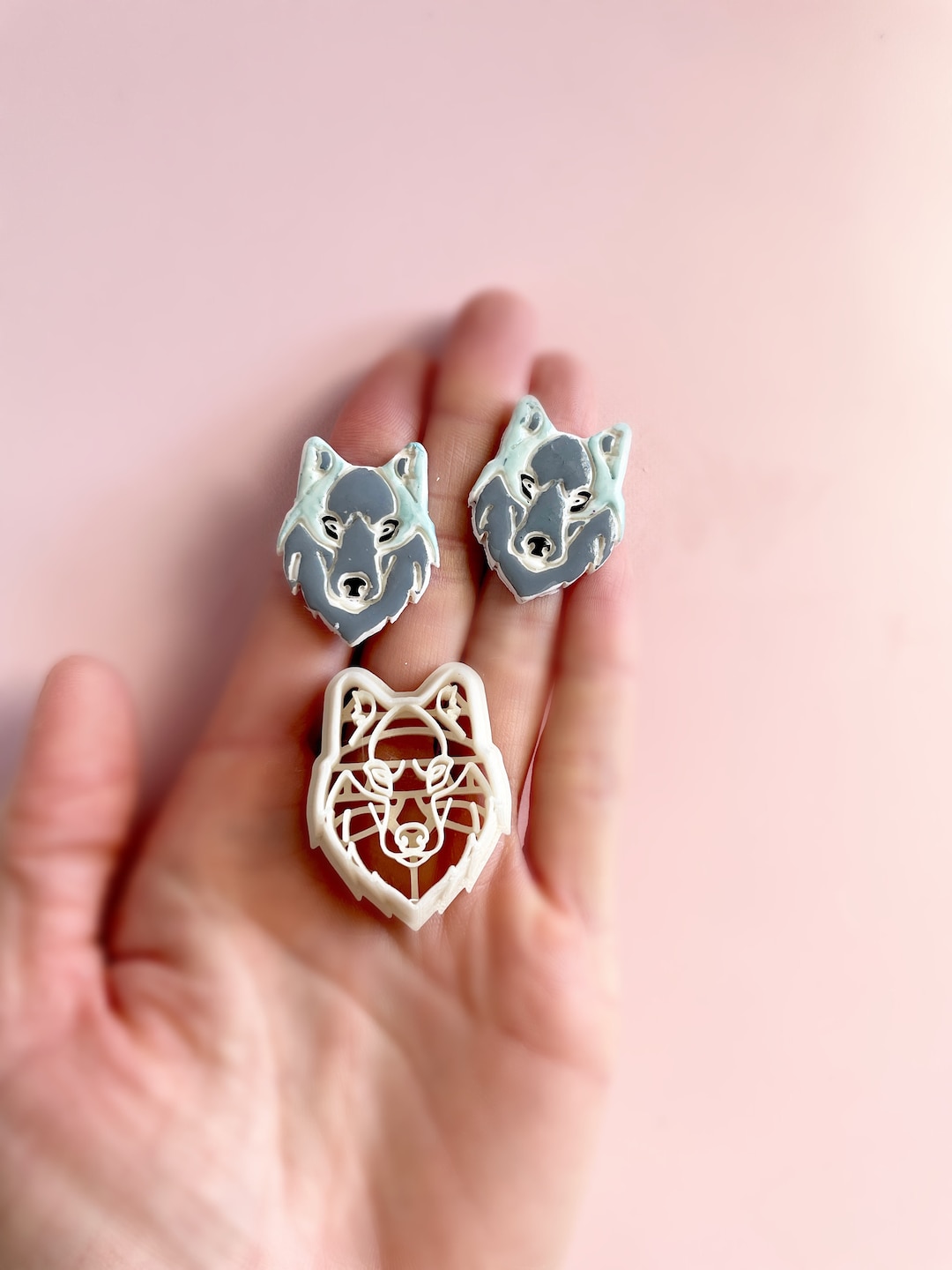 Polymer Clay Shape Cutter | Wolf Clay Cutter | Red Riding Hood | Dog ...