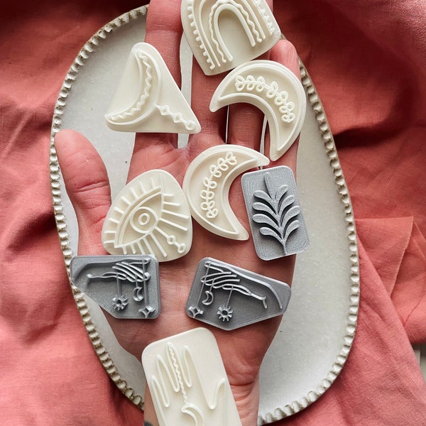 Polymer Clay Stamps - Etsy