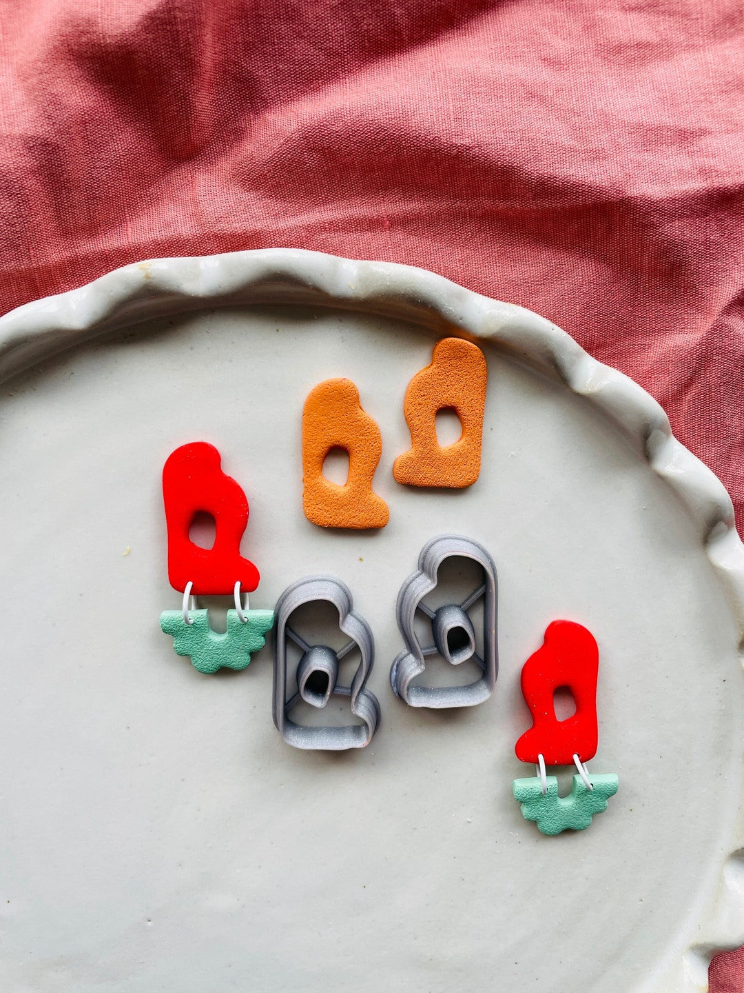 Clay Cutters | Organic Shape Cutter for Polymer Clay | Abstract Clay ...