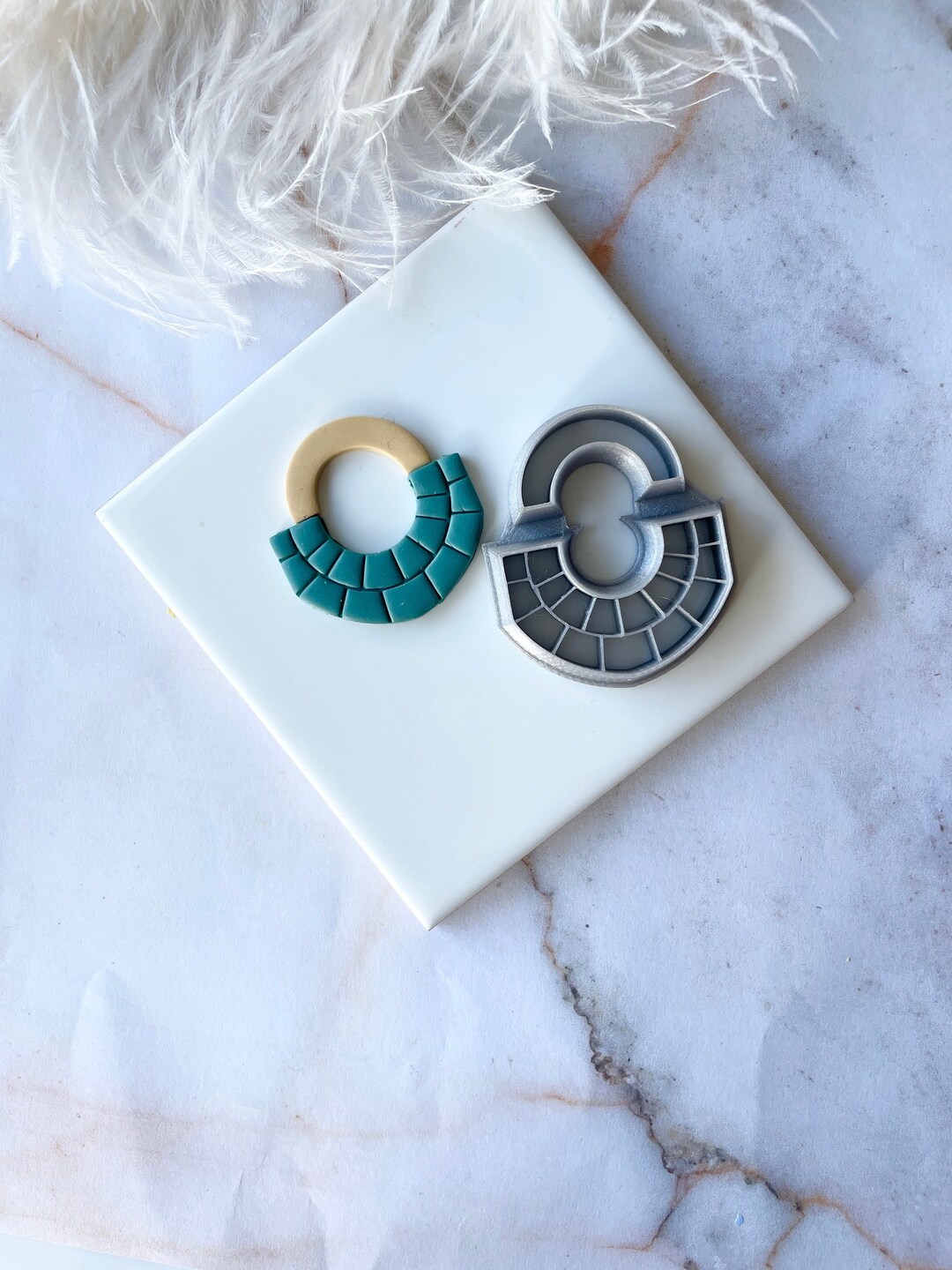 Clay Cutter | Art Deco Shape Cutters Set for Macrame Polymer Clay and ...