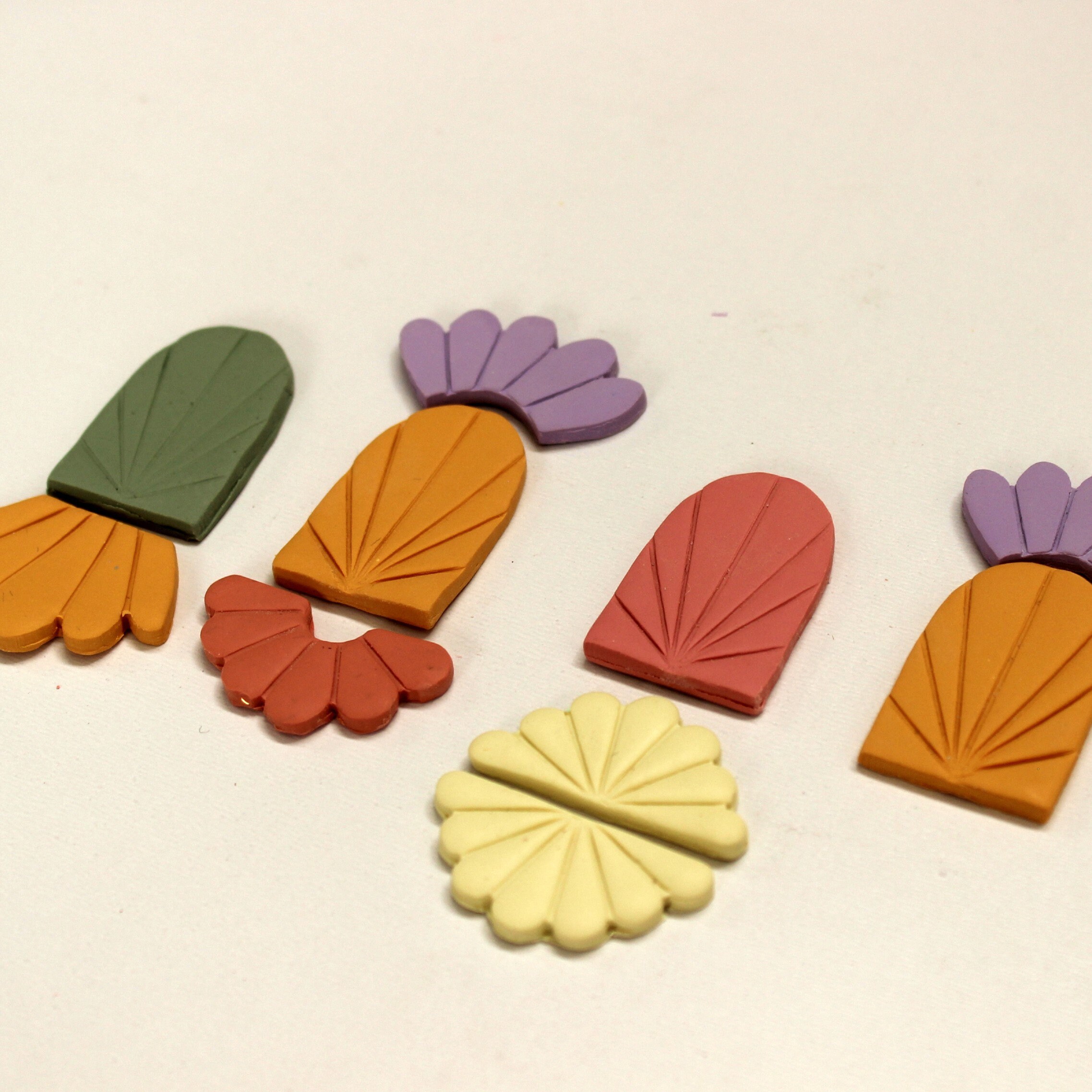 Polymer Clay Shape Cutter Embossing Cutters Stamp - Etsy Australia
