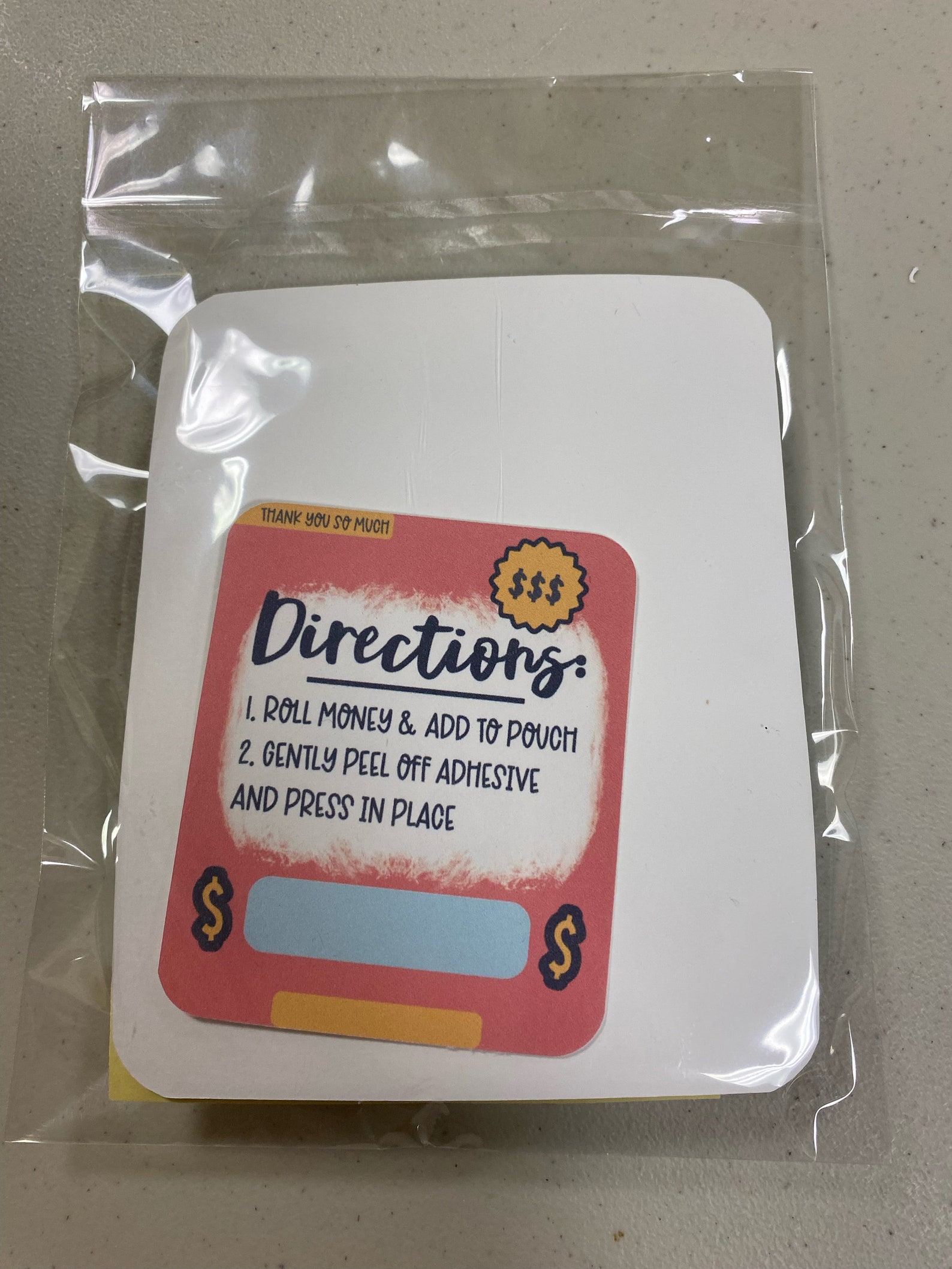 Celebrate Birthday Money Card Holder - Etsy