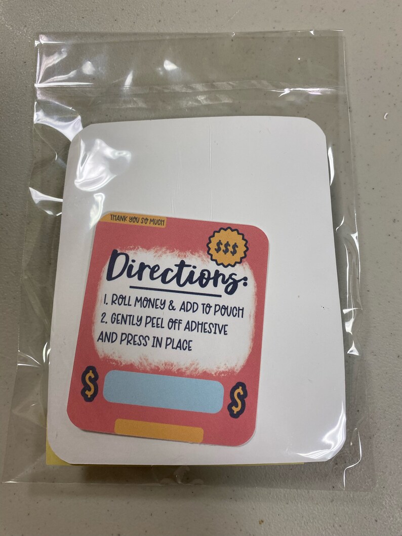 Happy Birthday Money Card Holder - Etsy