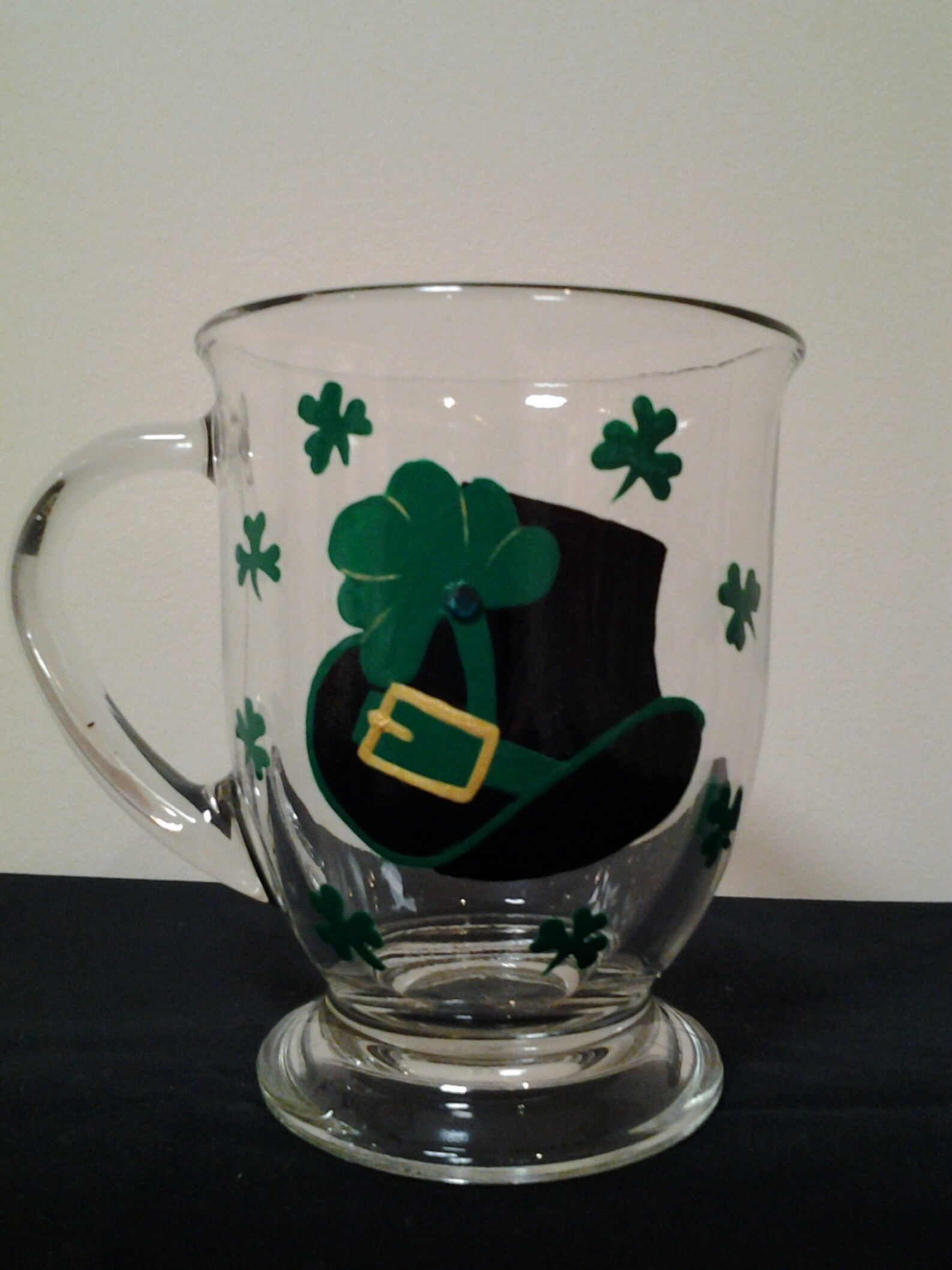 Hand-painted Irish Mugs, Set of 4 - Etsy