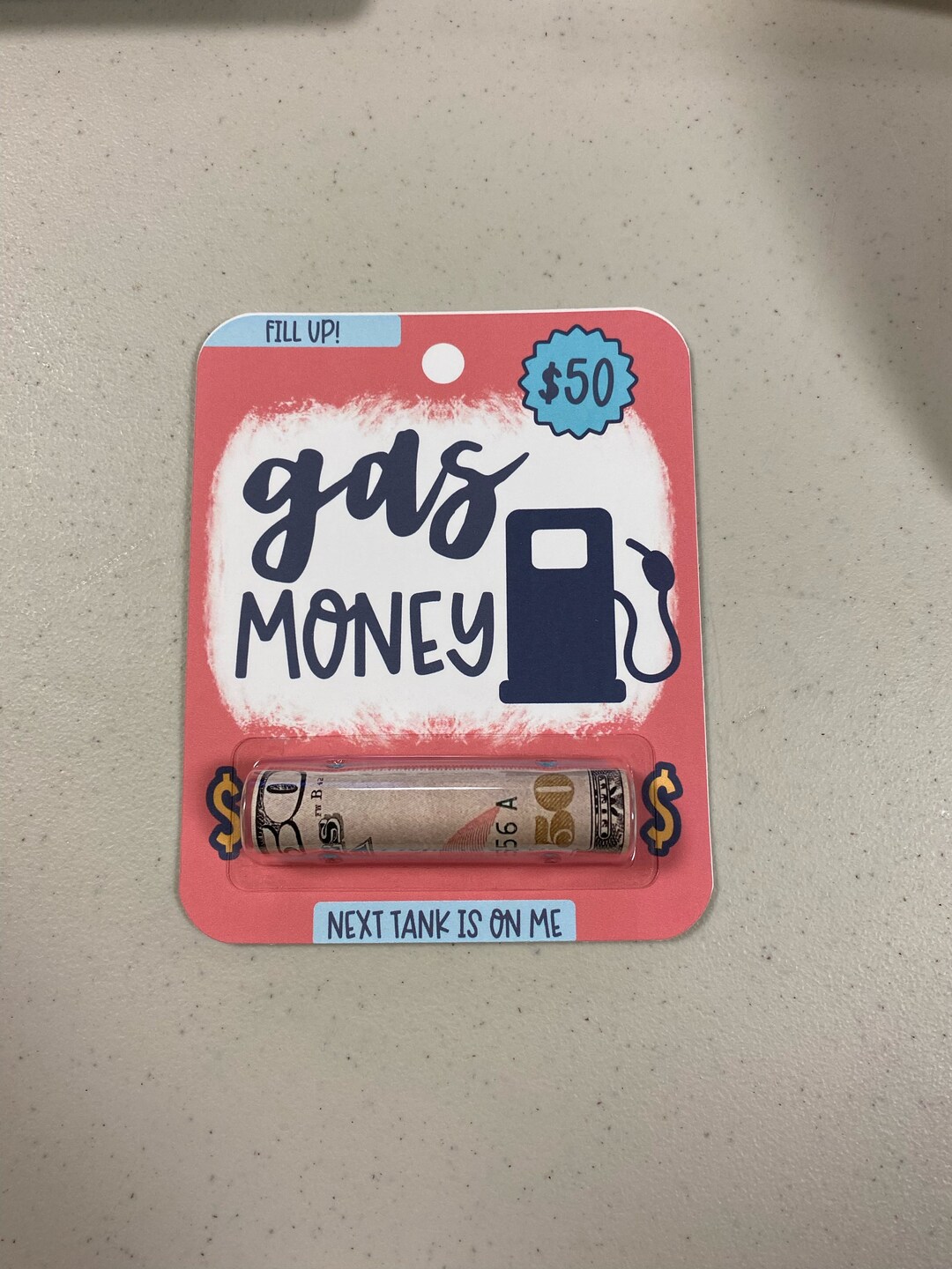 Gas Money Card Holder - Etsy