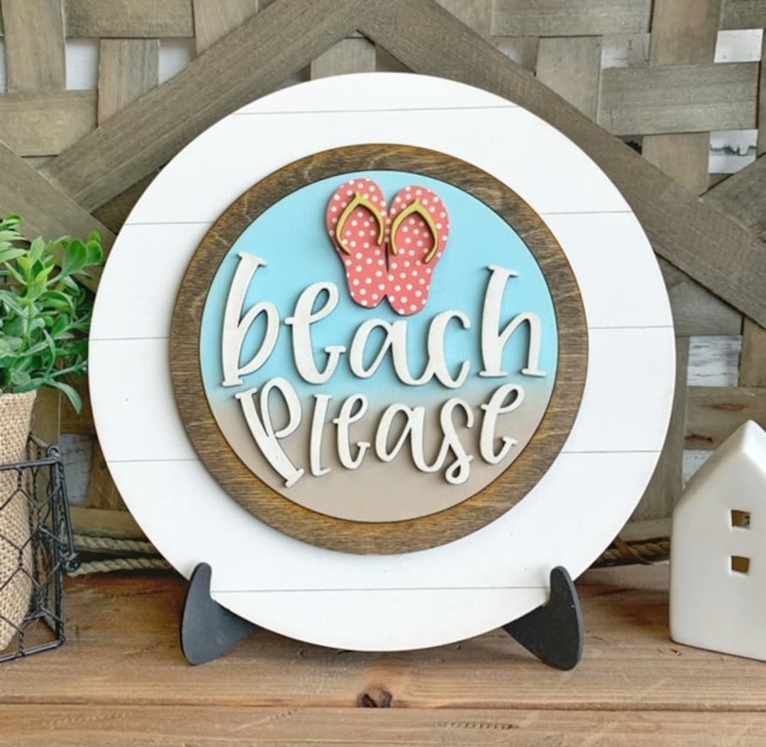 Interchangeable Wood Sign Display Kit | Holiday Signs | Craft Kit | DIY ...