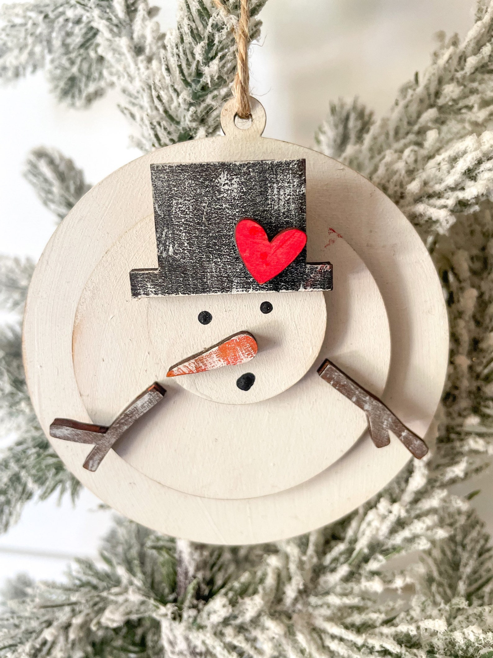 Melting Snowman DIY Ornament Kit Christmas Craft Kids - Etsy