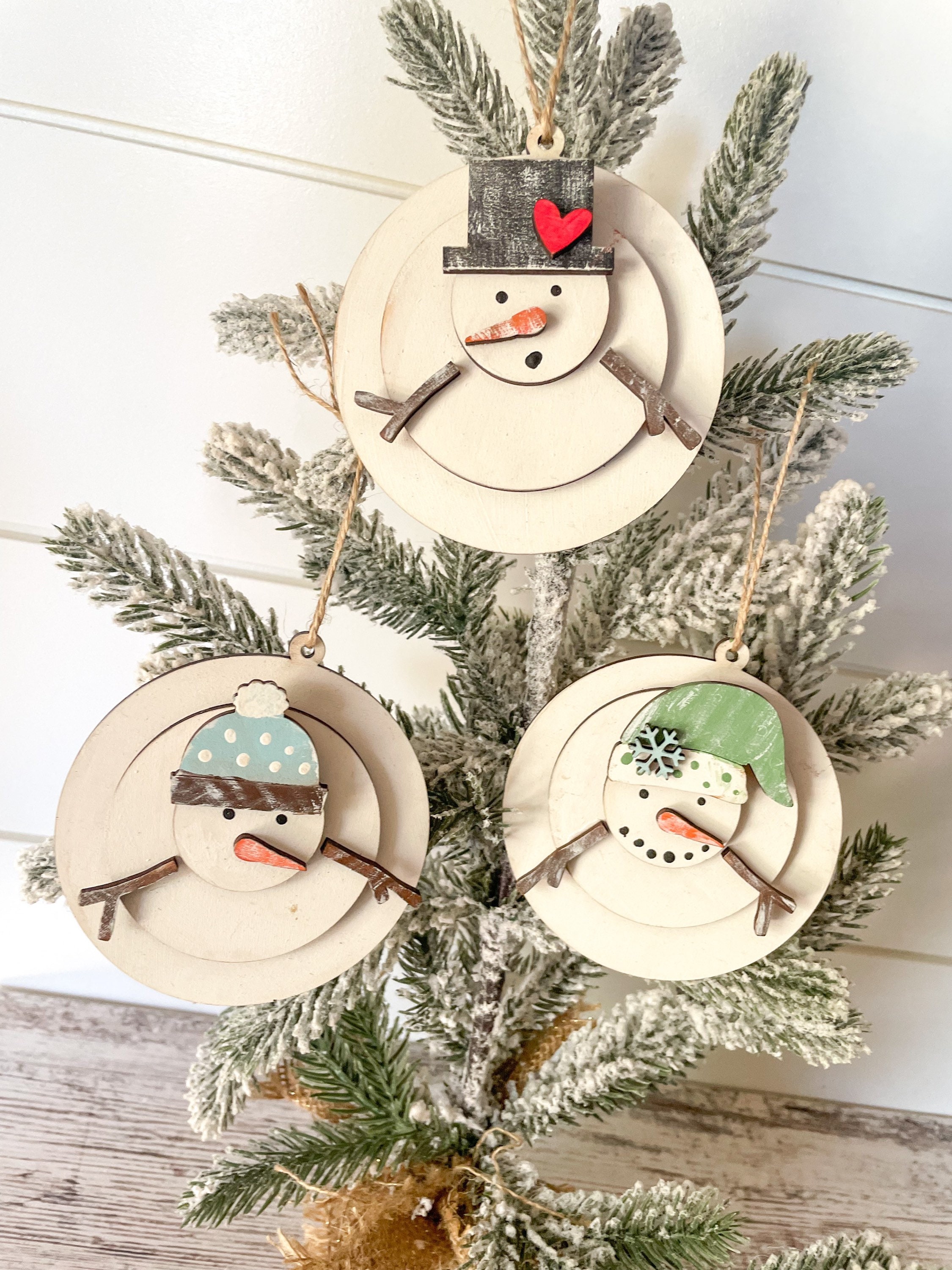 Melting Snowman DIY Ornament Kit | Christmas Craft | Kids Craft | DIY ...