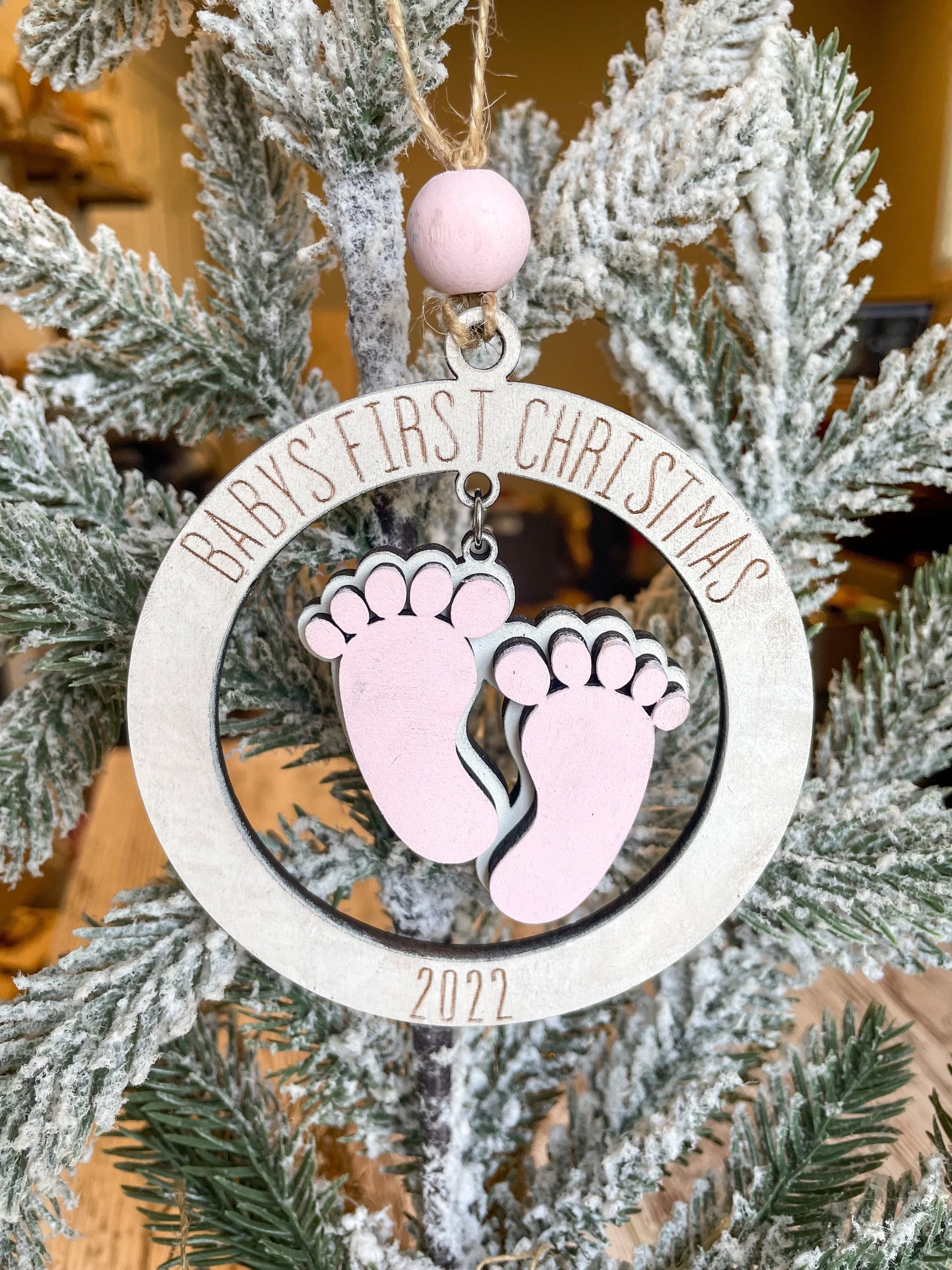 First Christmas Ornament Babys First Christmas Christmas Gift Baby ...