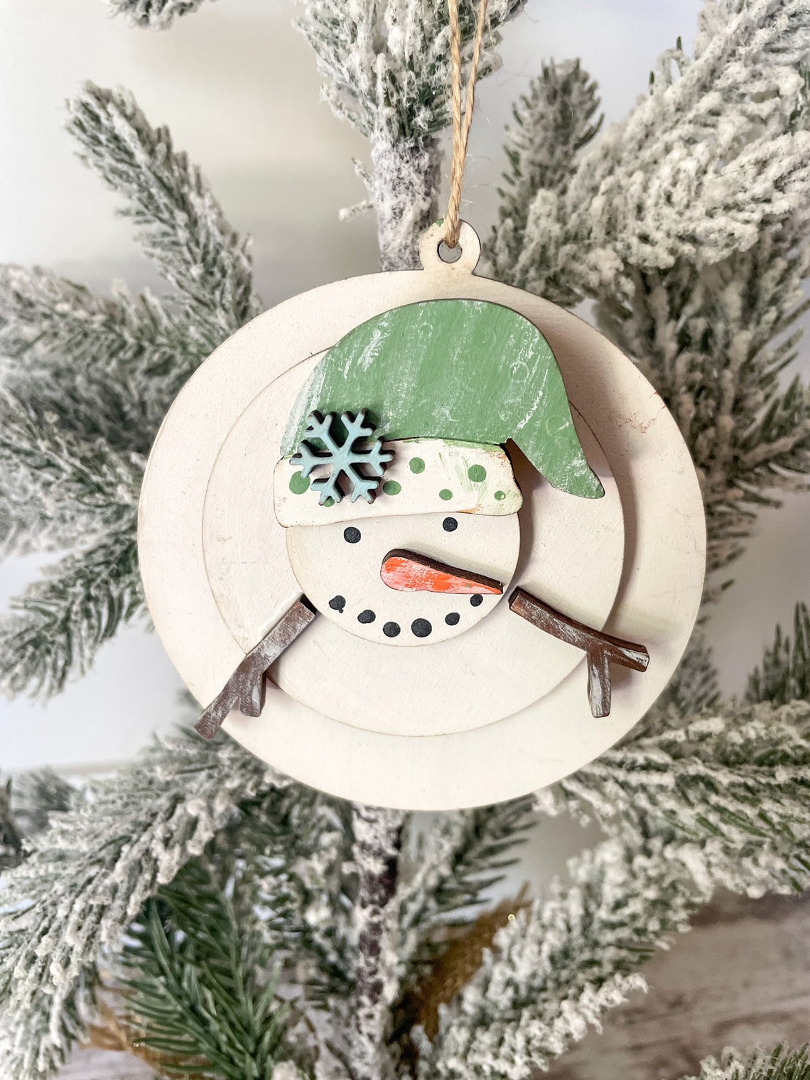 Melting Snowman DIY Ornament Kit Christmas Craft Kids - Etsy
