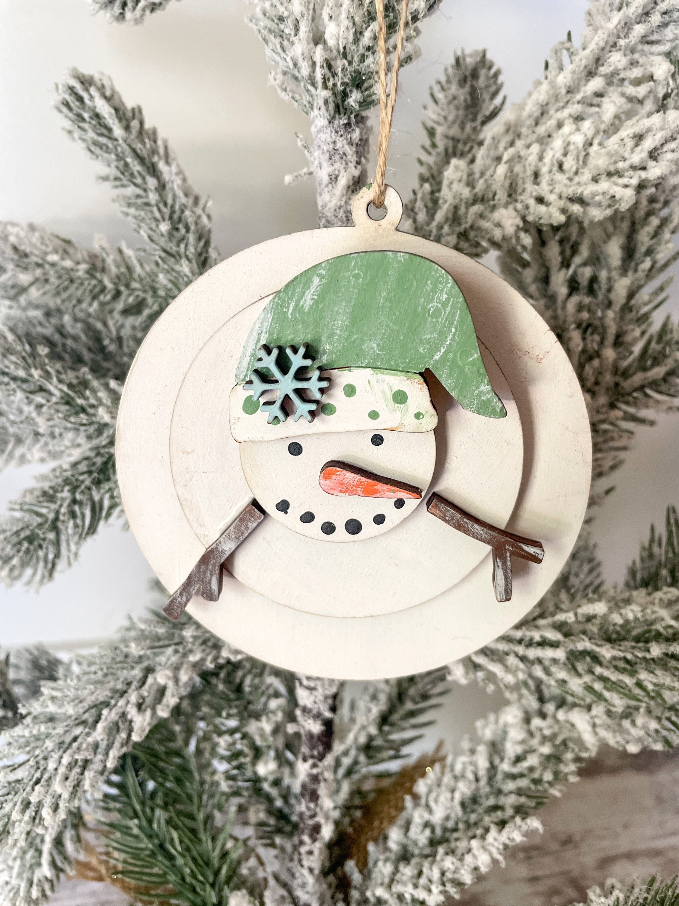 Melting Snowman DIY Ornament Kit Christmas Craft Kids - Etsy