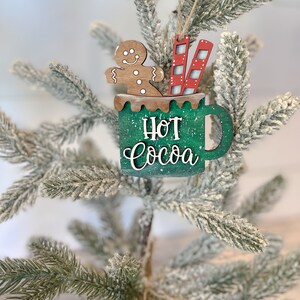 Hot Cocoa Gingerbread Ornament DIY Kit | Christmas Craft | Craft Night ...