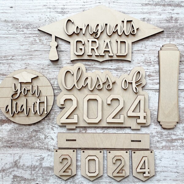 Grad Signs for Tray - Etsy