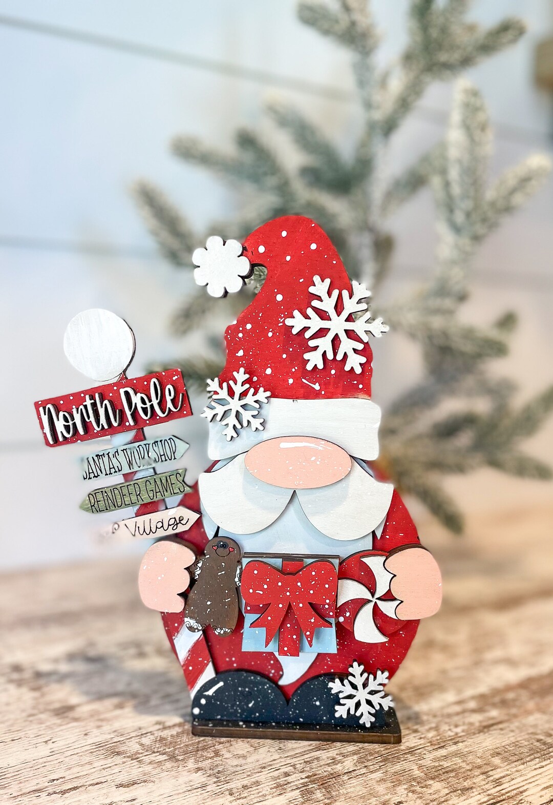 Santa Gnome DIY Shelf Sitter | Christmas Crafts | DIY Christmas | Craft ...