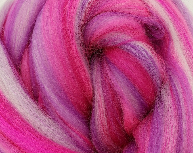 Bubblegum Factory Reject 23 Micron Merino 4 Oz Braid Combed - Etsy