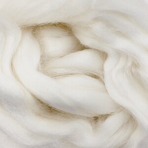 4 Ozs Seacell Fiber, Cellulose, Combed Top, Roving, Spinning Fiber ...