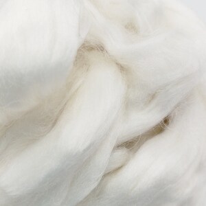 4 Ozs Seacell Fiber, Cellulose, Combed Top, Roving, Spinning Fiber ...