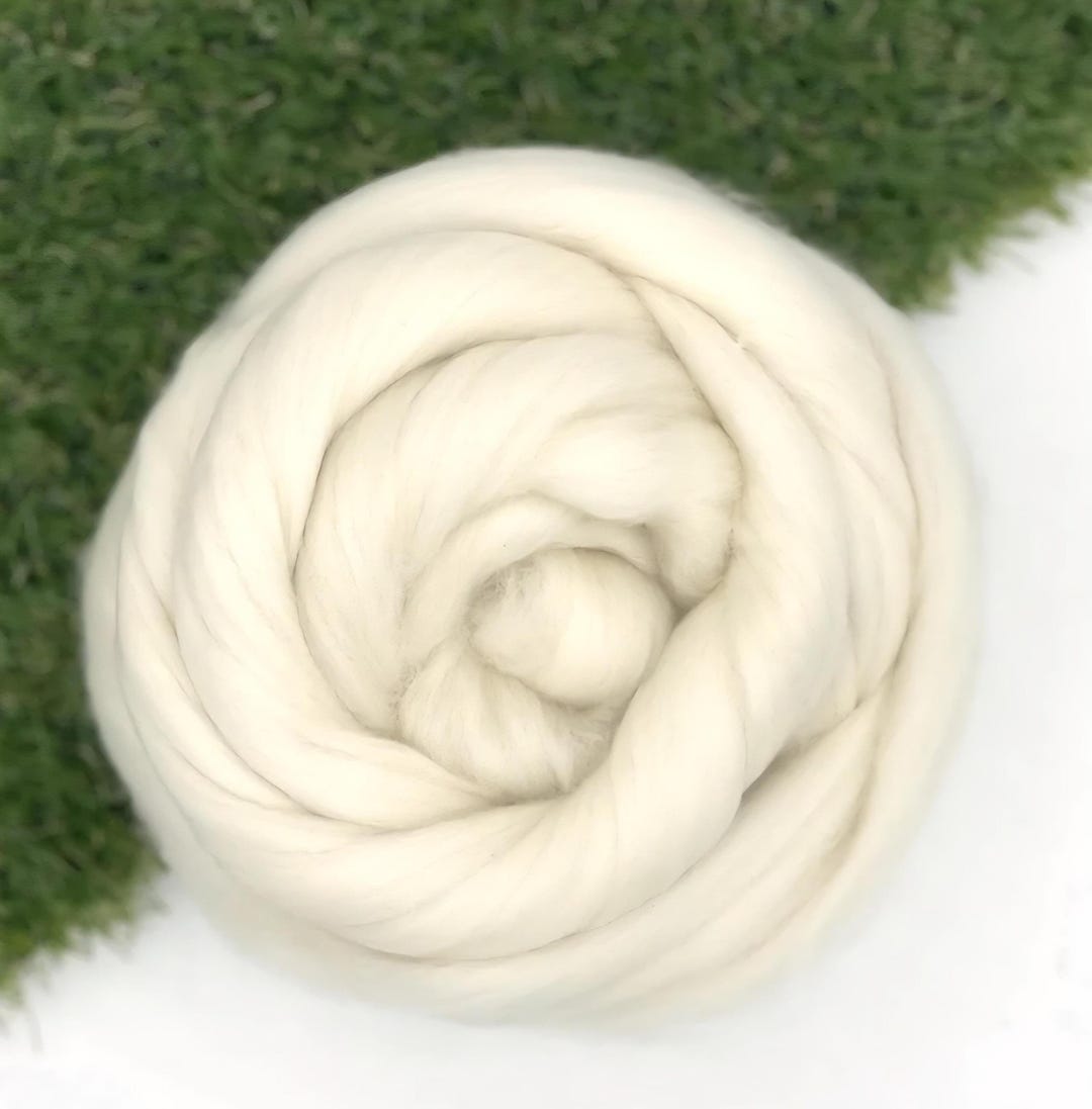 1 Lb Cormo Combed Top, Roving, Spinning Fiber, Felting Fiber, by the ...