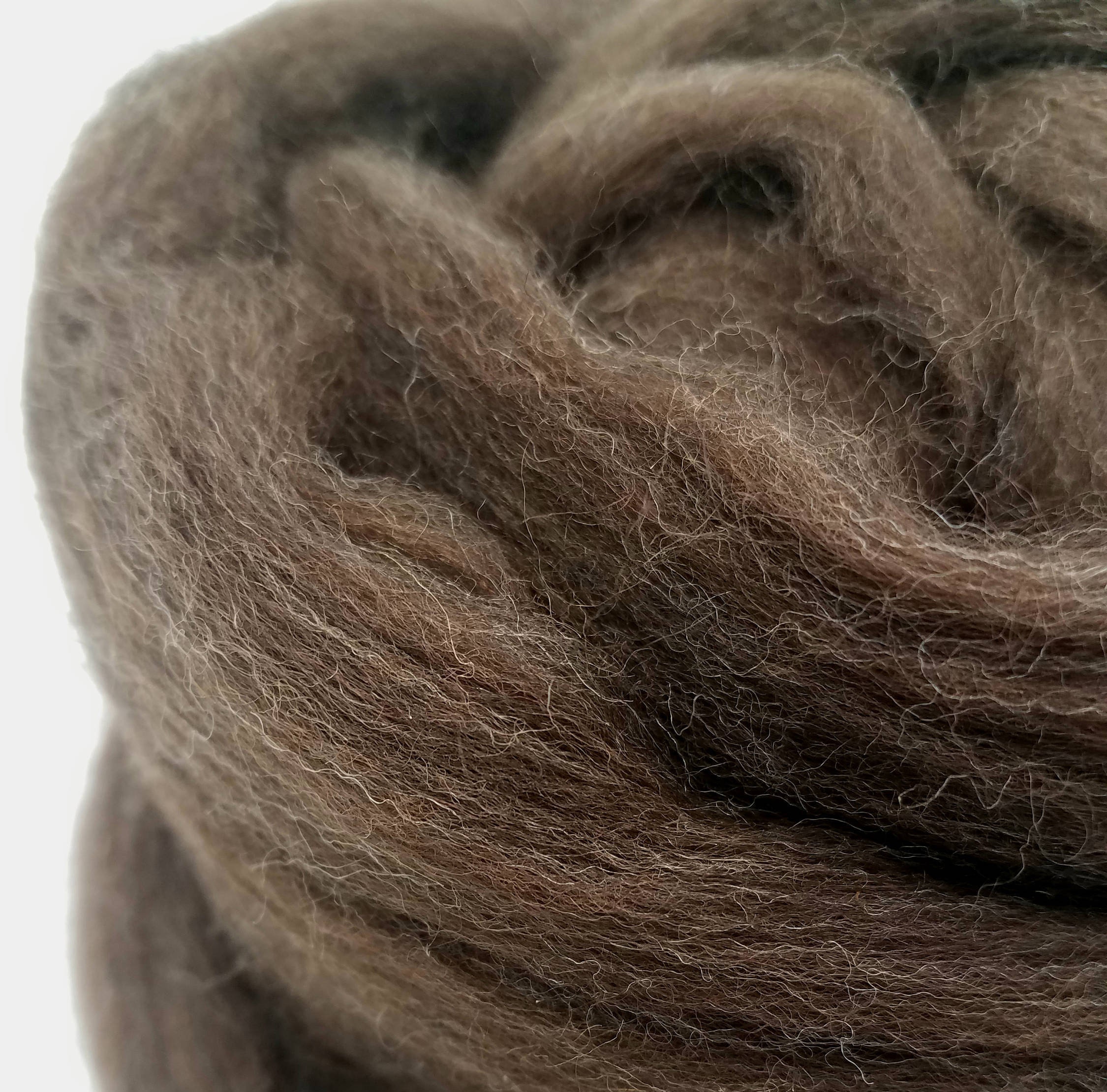 1 Lb Brown Merino Combed Top 24 Micron Roving Spinning | Etsy