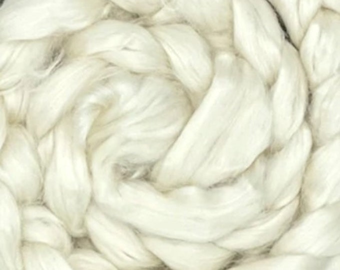 4 Ozs Lotus Fiber, Cellulose, Combed Top, Roving, Spinning Fiber ...