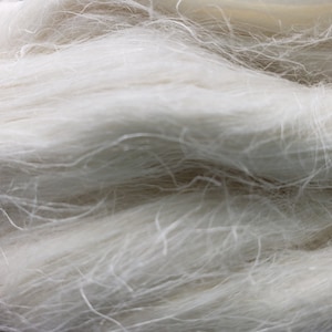 1 Lb Bleached Flax Spinning Fiber, Linen, Combed Top - Etsy