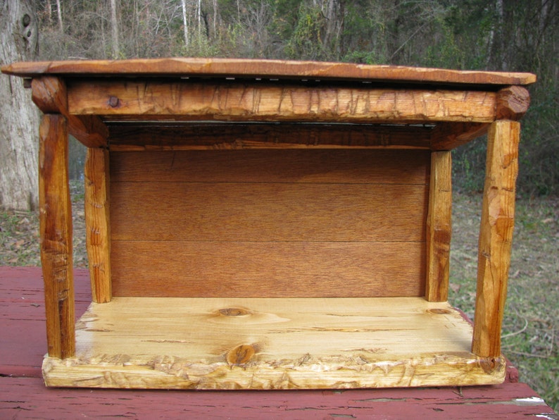 Shed Roof Nativity 12x7 Hand-Crafted Wood | Etsy