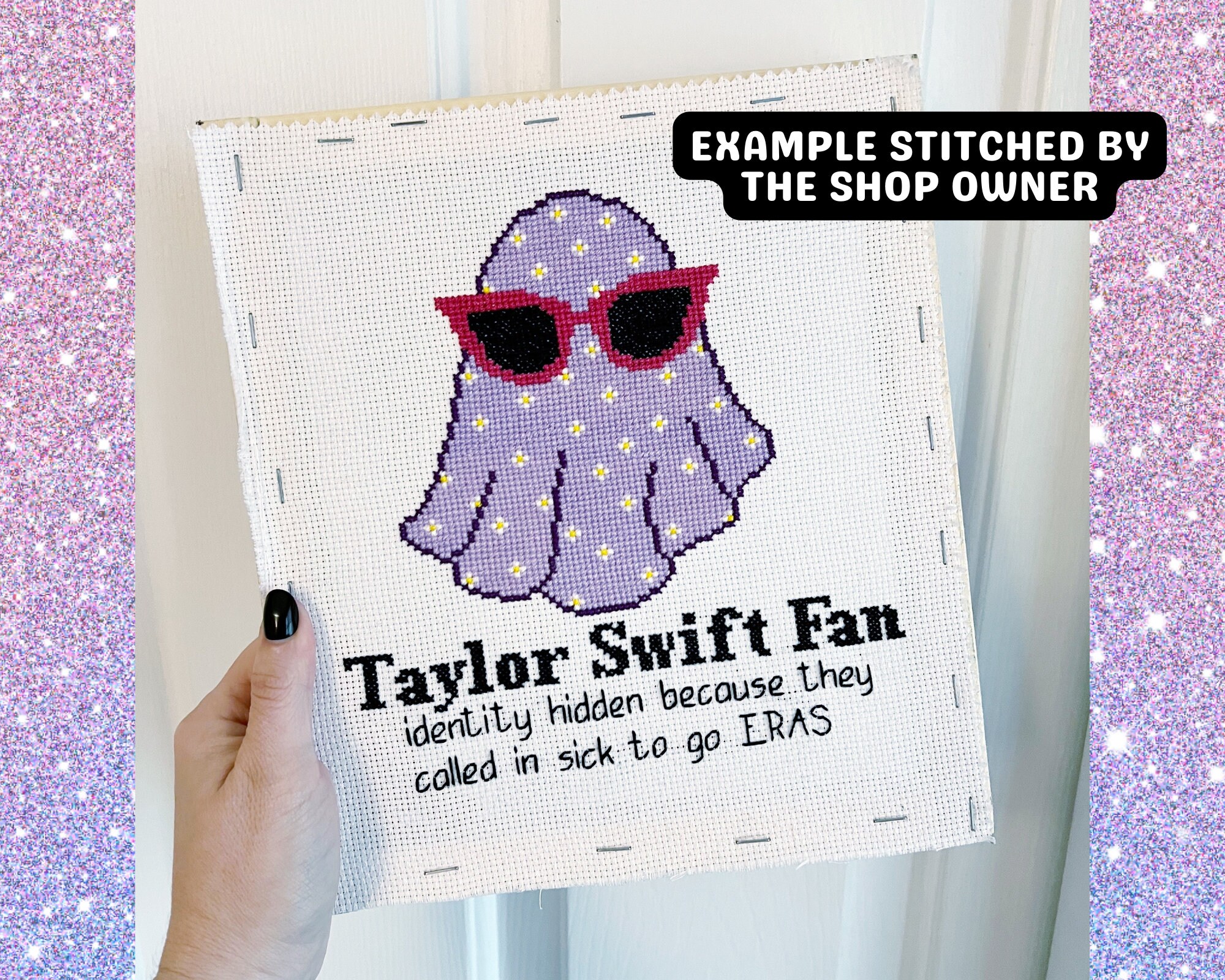 Swiftie Eras Tour Cross Stitch Pattern PDF | Digital Cross Stitch ...
