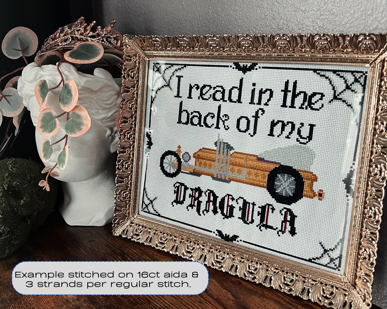 Dragula Cross Stitch Pattern PDF Digital Cross Stitch - Etsy