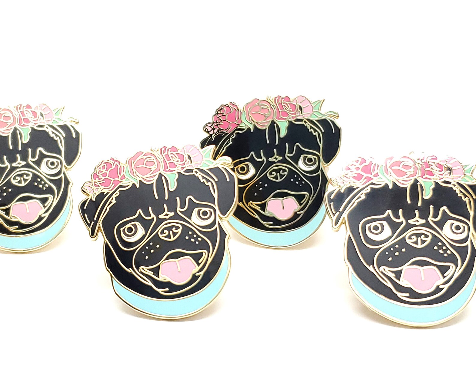 Pug Lover Gift, Enamel Pin, Pug Dog Lover Gift, Pug Enamel Pin, Pin ...
