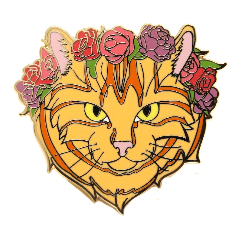 Enamel Pins Cat - Etsy